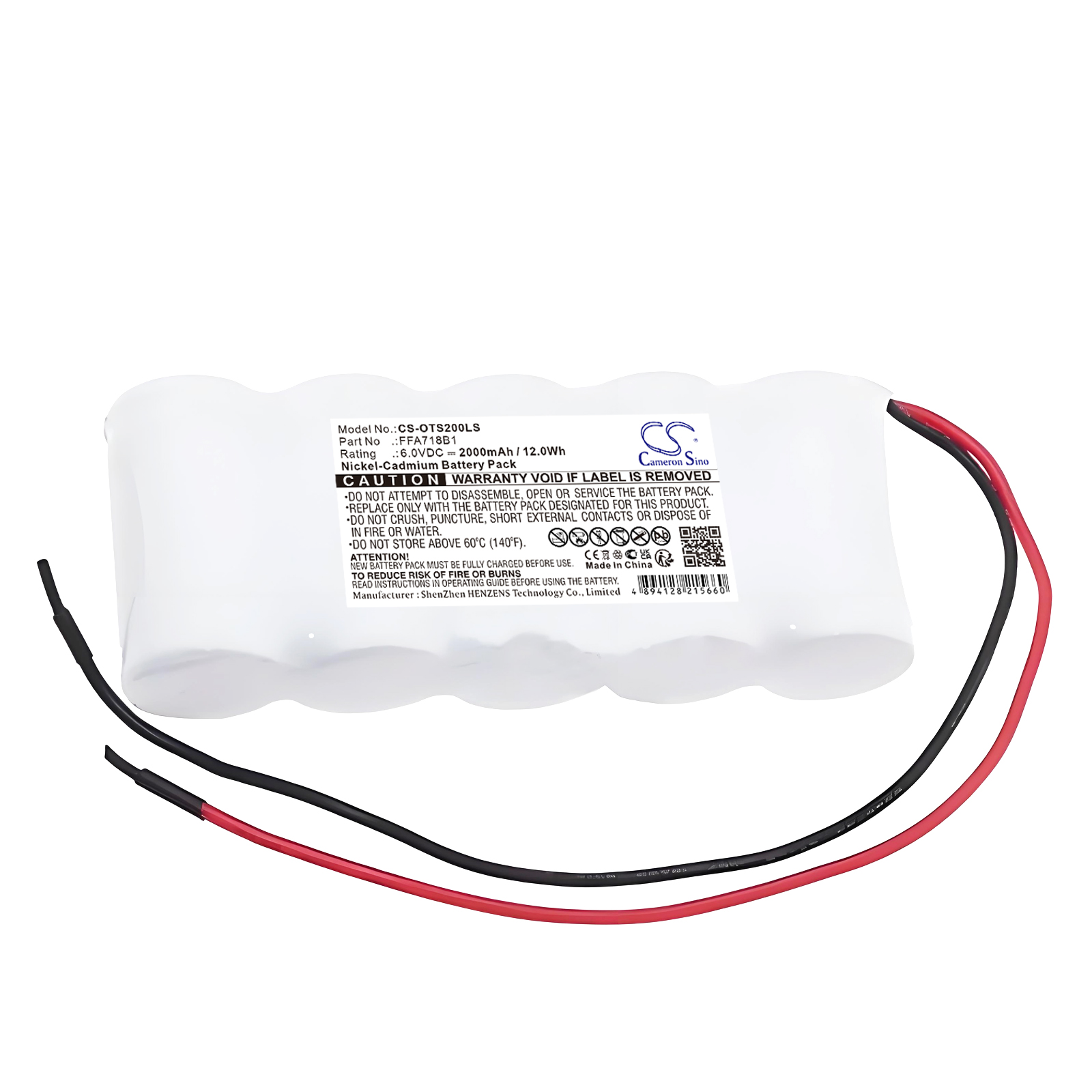 OTIS Emergency power supply ECU 2 / FFA718B1 2000 mAh Ni-CD 6 V ...
