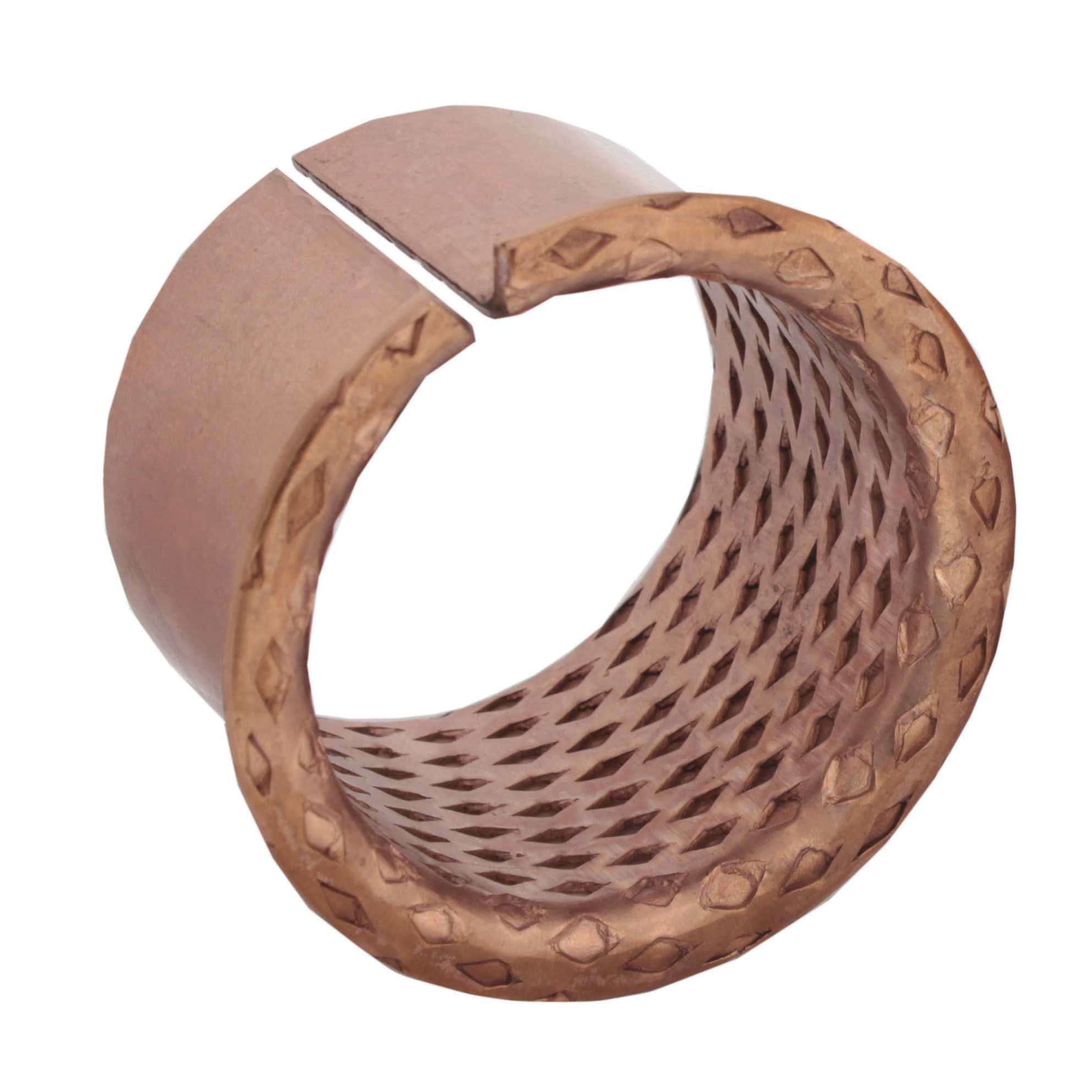 TULK 75.80.80 • Bronze sliding sleeve with a collar, ø75 h = 80mm d80 ...