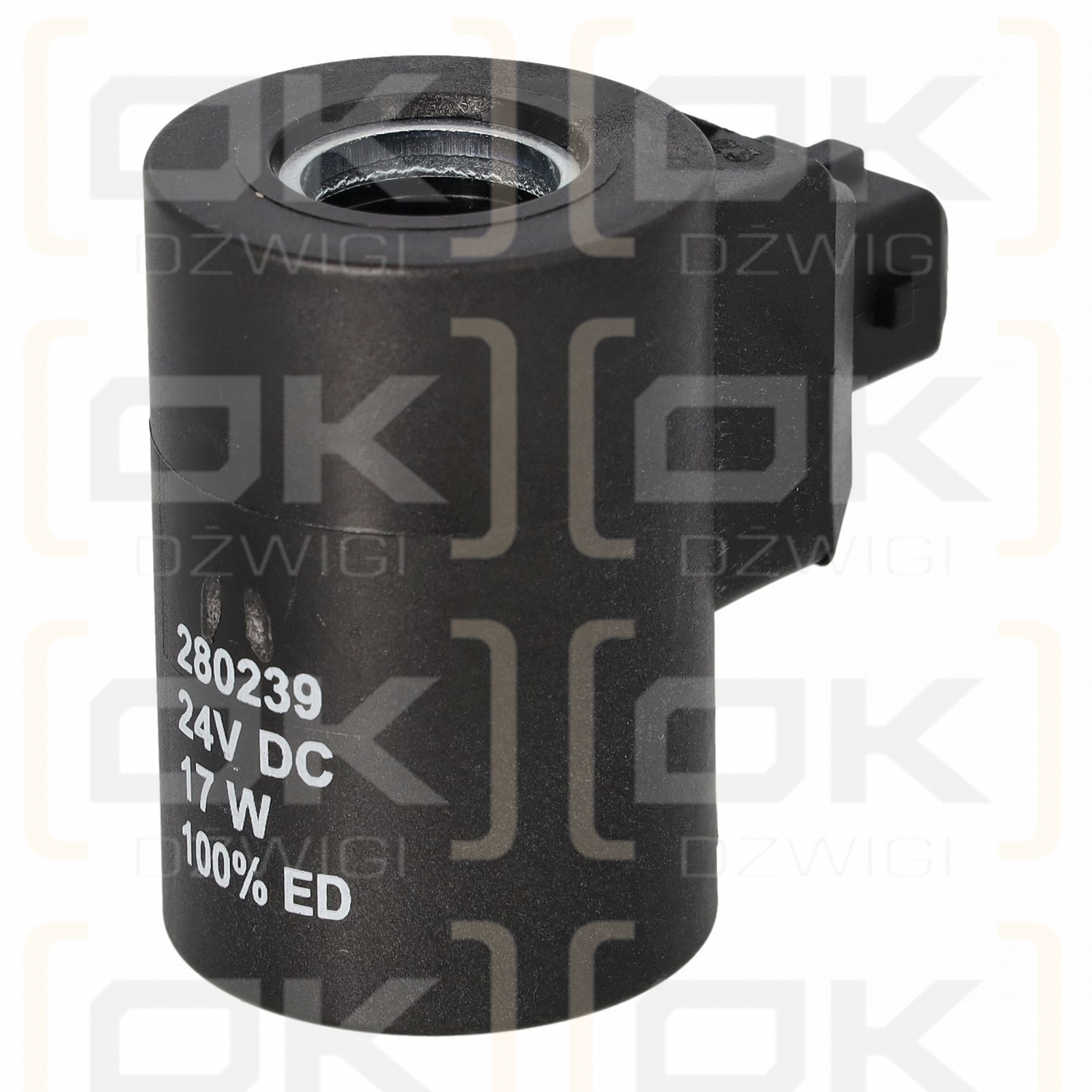 280239 • Coil 24VDC 17W fi16.2 h = 53mm, LIEBHERR 10333044 • OK Dźwigi